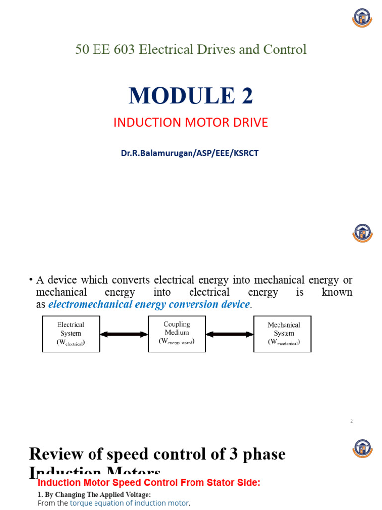 Module 2 EDC | PDF | Power Inverter | Electric Motor