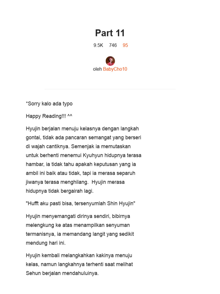 Saranghae Mr. Cho - E11 - Wattpad | PDF