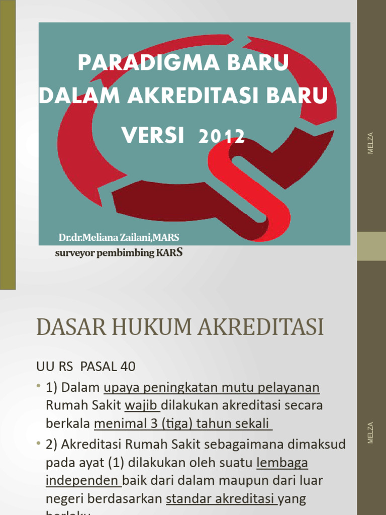 Perubahan Paradigma Dalam Akreditasi | PDF