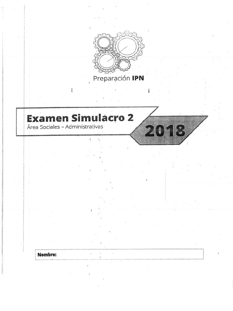 Exm Simulacro 1 | PDF
