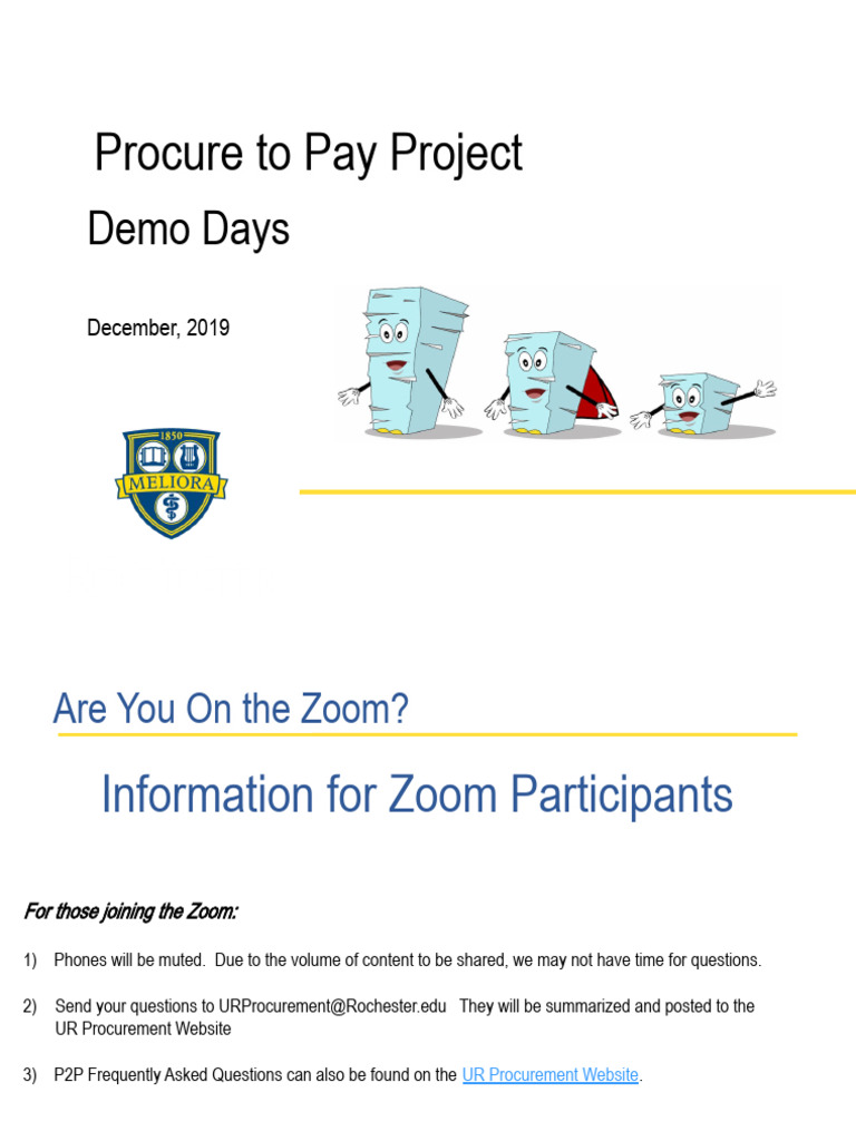 Procure to Pay Project Overview | PDF | Peer To Peer | Business