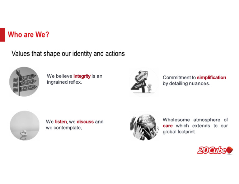 20CUBE LOGISTICS Who Are We | PDF