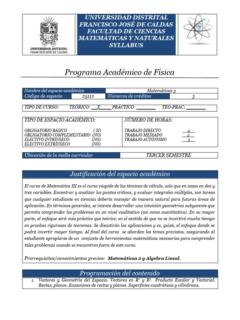 Matemáticas III | PDF | Integral | Matemáticas