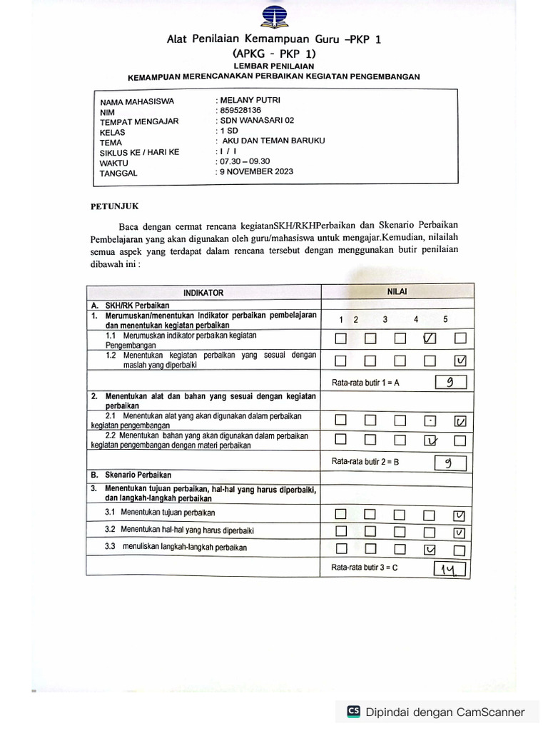 APKG 1 - Melany | PDF