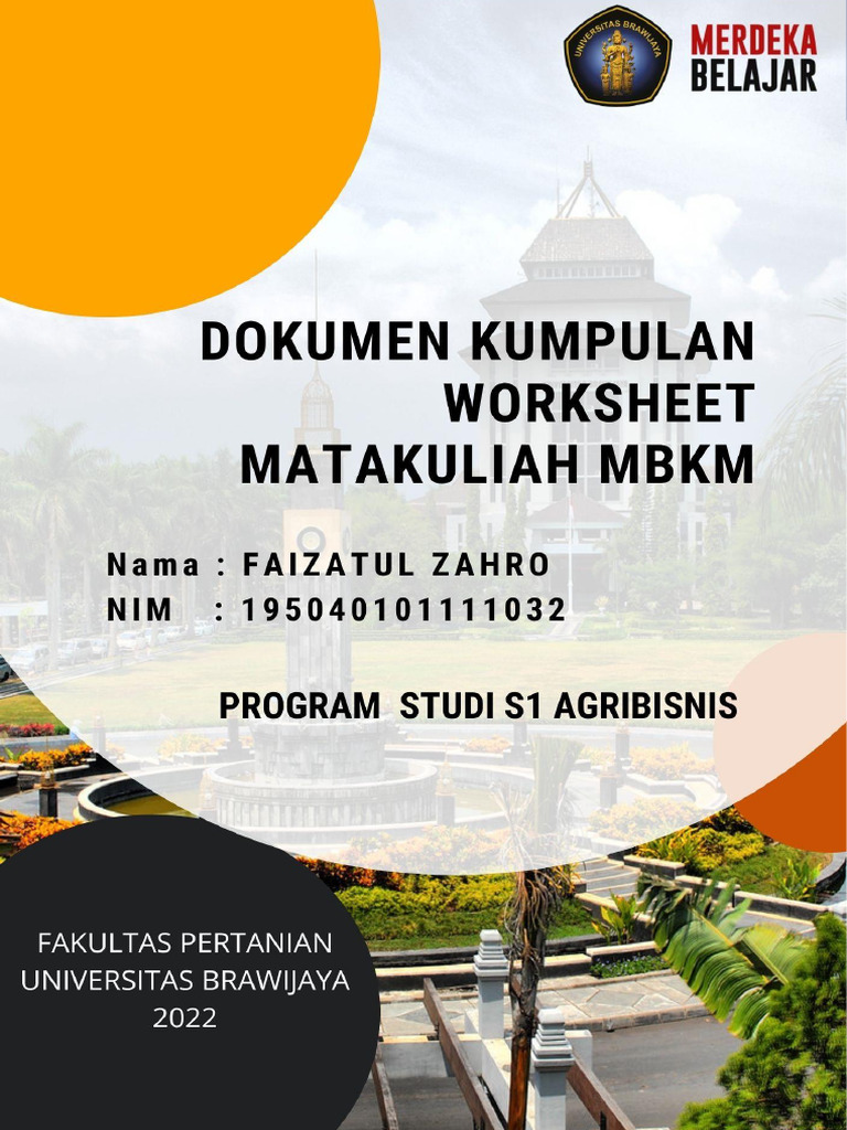 Faizatul Zahro Worksheet 195040101111032 | PDF