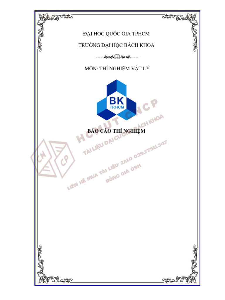 Báo Cáo TNVL Bài 6 Nhóm 5A | PDF