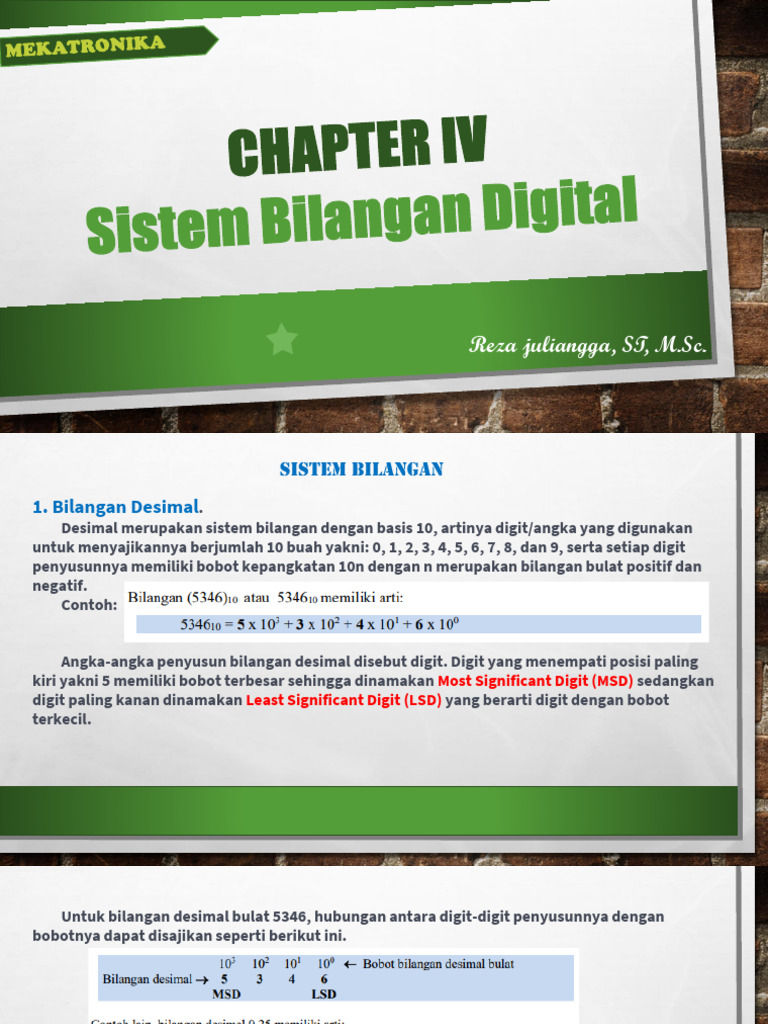 CP4 (Sistem Bilangan Digital) | PDF