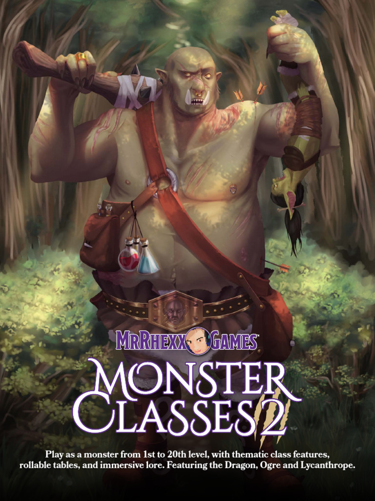Monster Classes 2 - Version 2.0 | PDF | Dragon