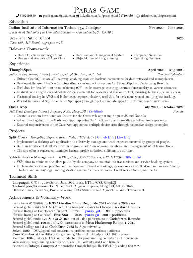 Paras Gami | PDF | Web Application | Java (Programming Language)