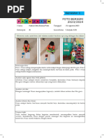 4 Contoh Narasi Raport P5 PAUD-TK Kurikulum Merdeka | PDF