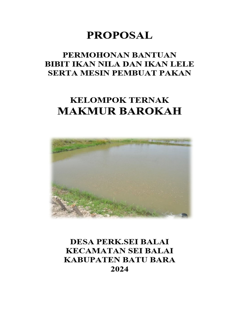 Proposal Ikan | PDF
