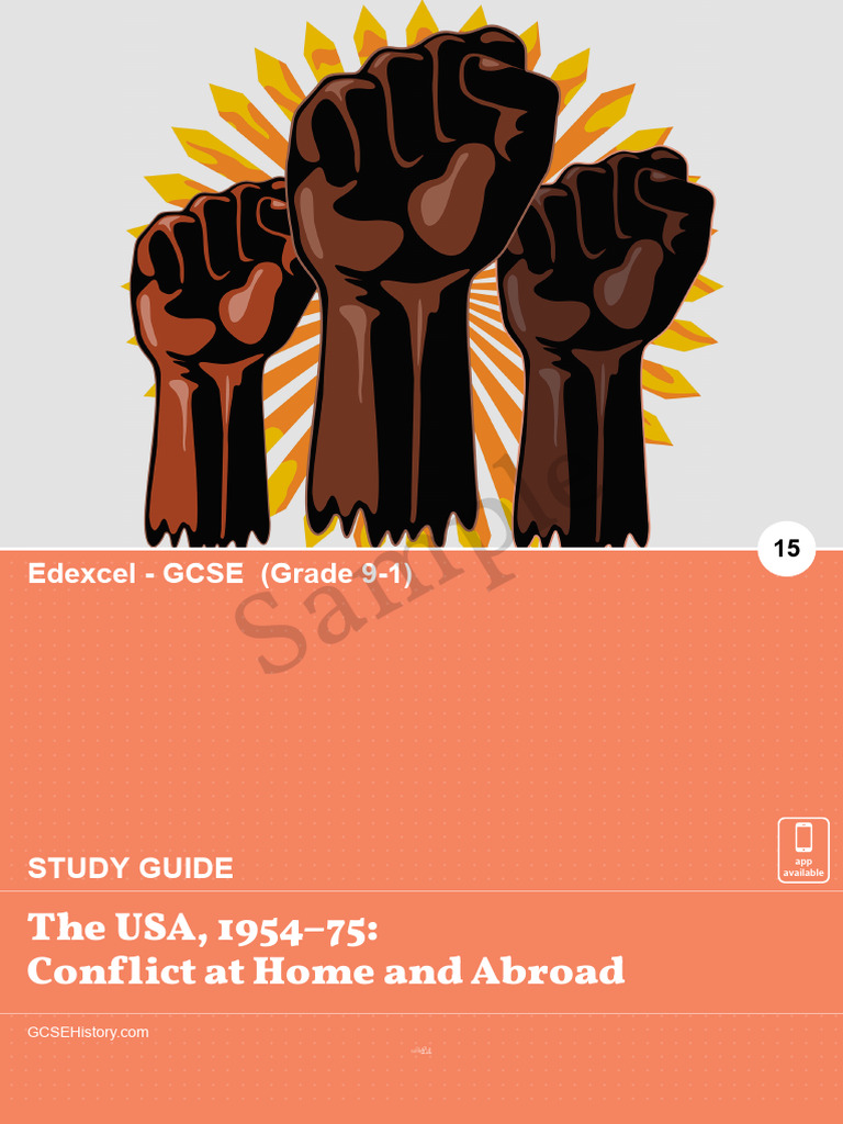 Ed Gcse Usa Conflict at Home Abroad | PDF | Jim Crow Laws | Vietnam War