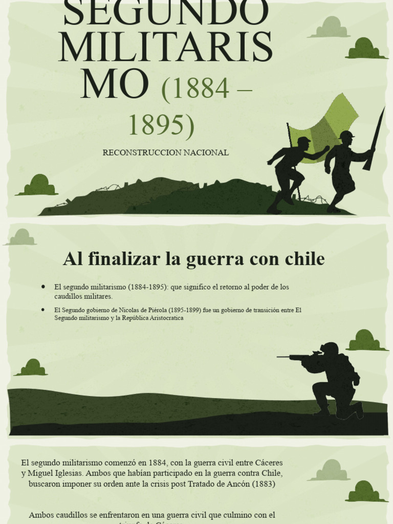 El Segundo Militarismo 2 | PDF | Perú | América del Sur