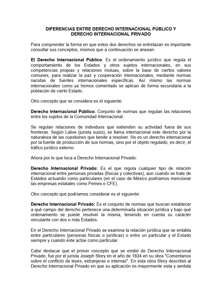3 Derecho Internacional Publico y Privado | PDF | Ley internacional ...