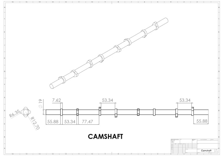 Camshaft PDF | PDF
