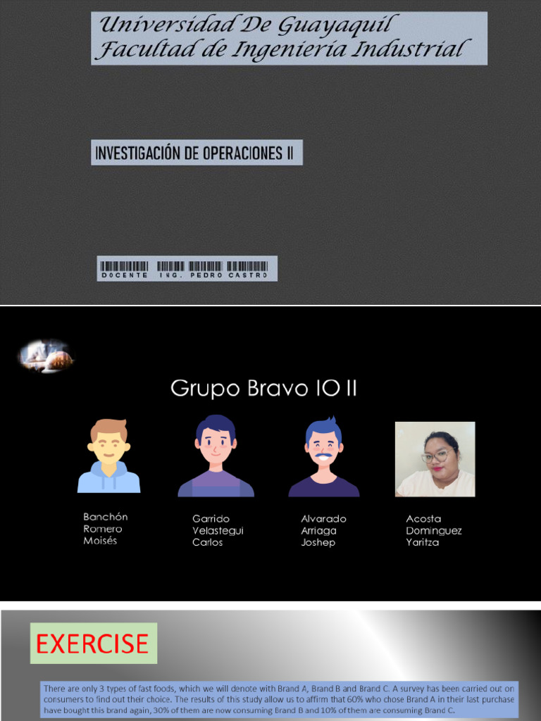 IO2-Ejercício Caso de Estudio Grupo Bravo | PDF