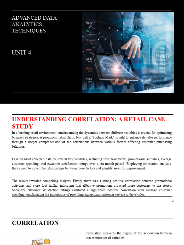 Module 4 Advanced Data Analytics Techniques BRM | Download Free PDF | Dependent And Independent ...