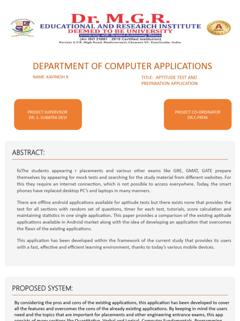 Aptitude Application | PDF | Application Software | Mobile App