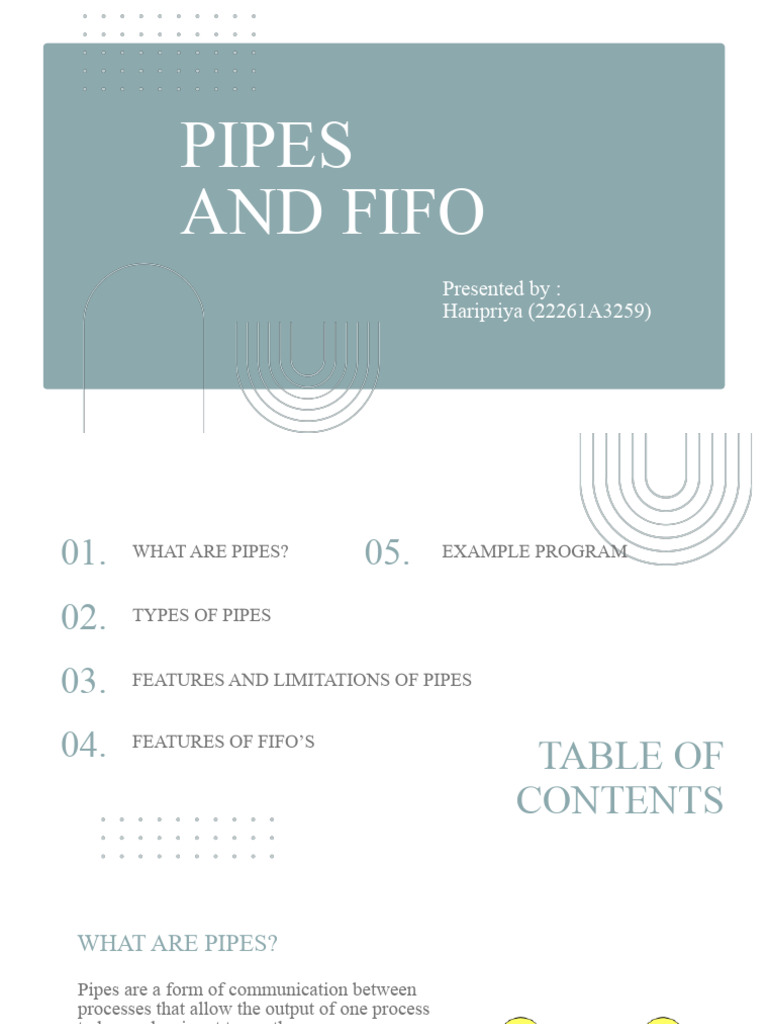 Pipes and Fifo | PDF