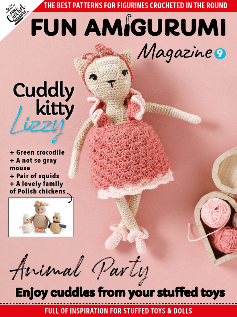 Fun Amigurumi Magazine - Issue 9, 2024 EU | PDF | Crochet | Amigurumi Fun Amigurumi Magazine - Issue 9, 2024 EU | PDF | Crochet | Amigurumi