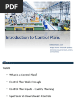 Control Plan Training | PDF | Engineering Tolerance | Business Process