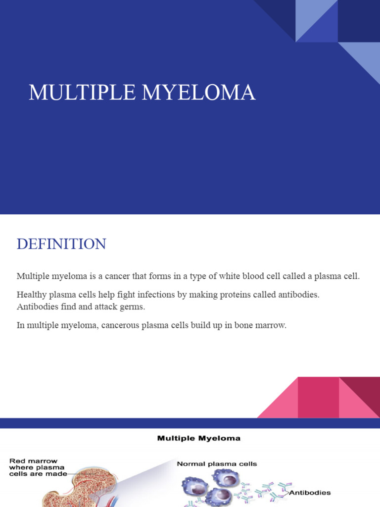 Multiple Myeloma | Download Free PDF | Multiple Myeloma | Hematopoietic Stem Cell Transplantation
