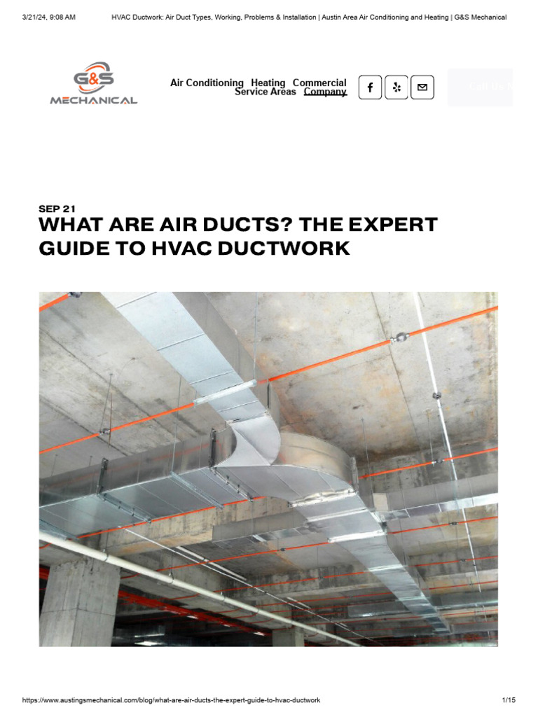 DUCT | PDF | Duct (Flow) | Ventilation (Architecture)