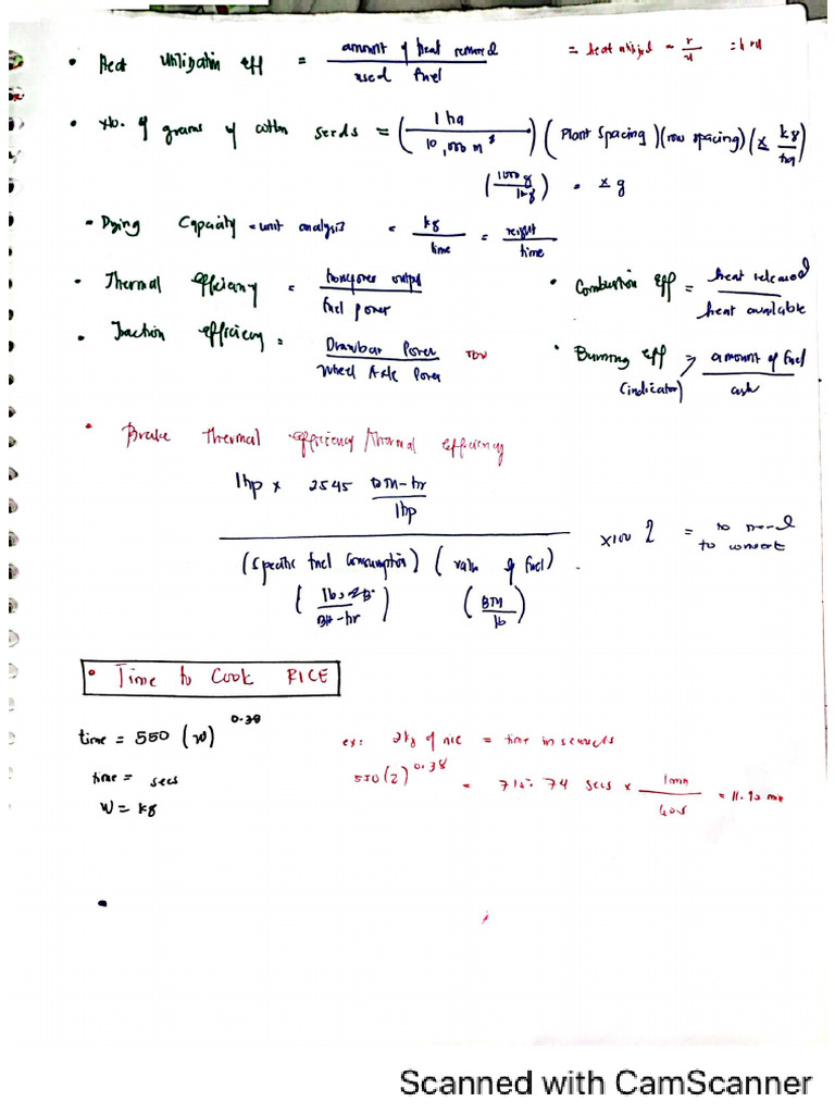 Area 1 - Binus Compiled Formulas | PDF