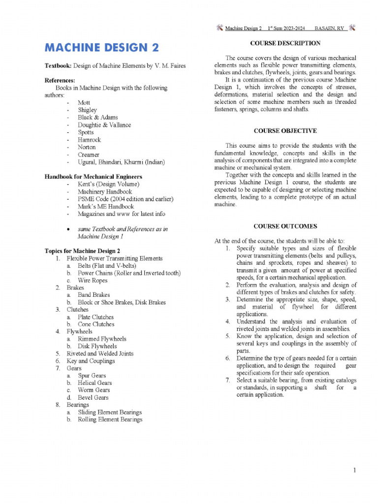 MD2 01 Belts and Pulleys | PDF