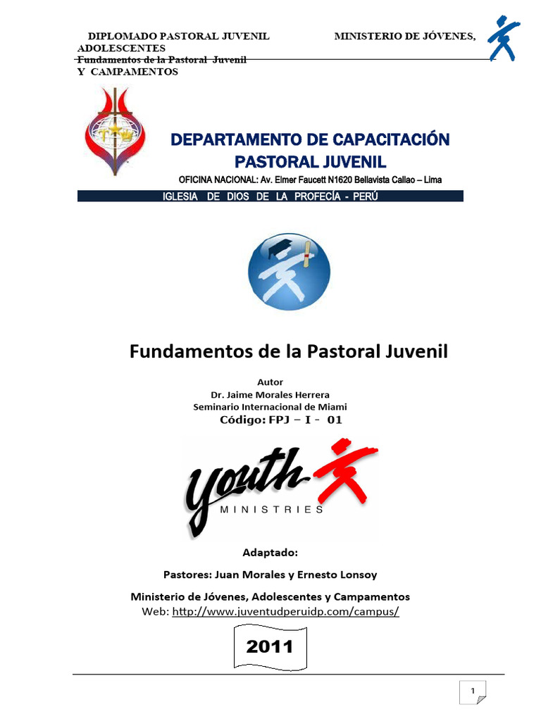 Diplomado en Pastoral Juvenil | PDF | Conocimiento | Aprendizaje