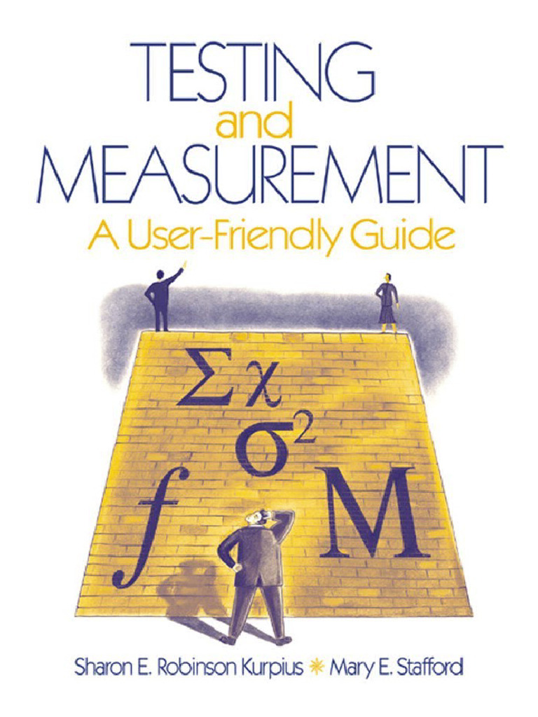 Testing and Measurement | PDF | Level Of Measurement | Likert Scale