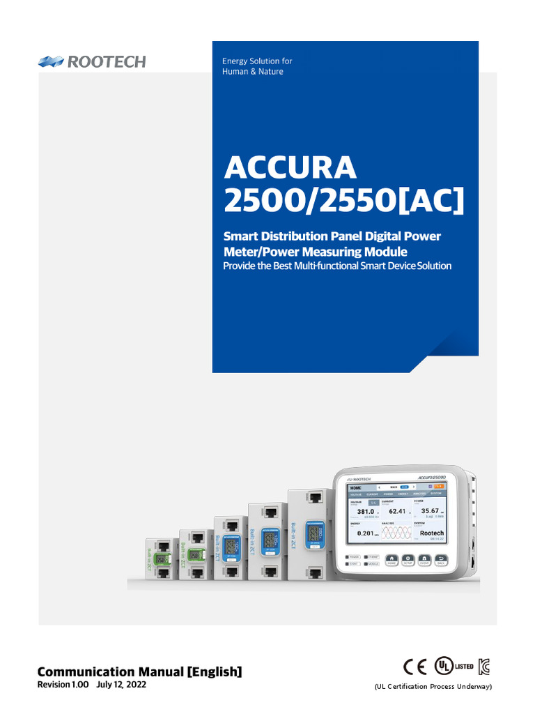 Accura 2500 - 2550 - AC - Communication User Guide - Rev1 - 00 - English - 220712 | PDF ...