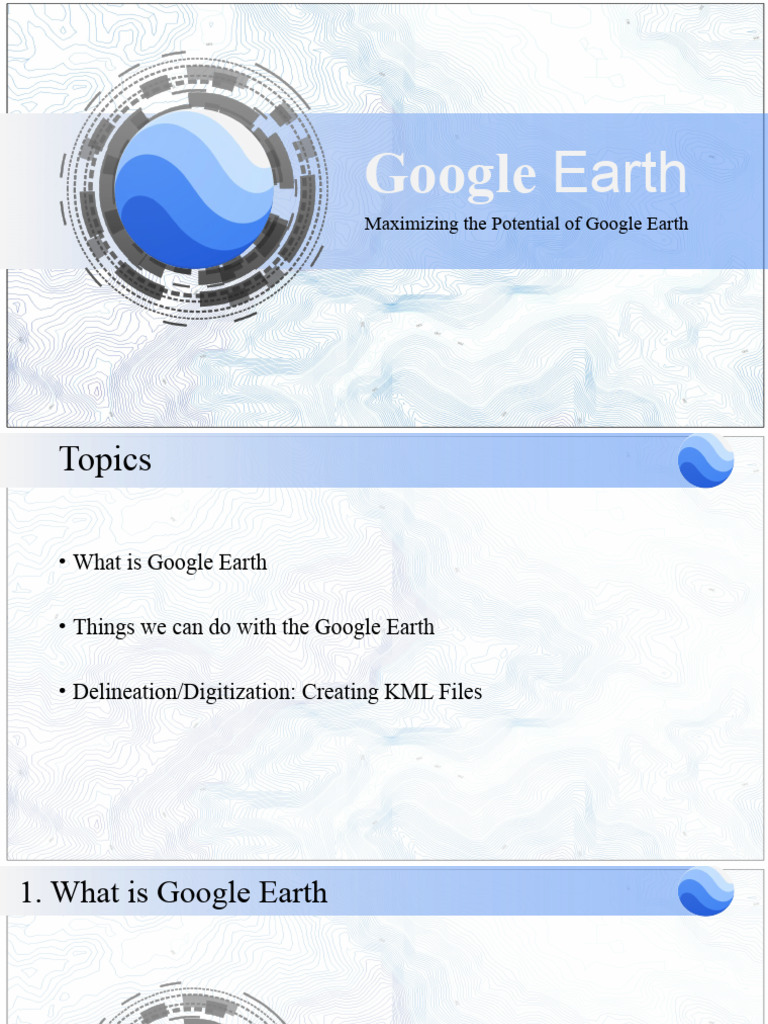 Lecture 3 - Google Earth | PDF | Computing | Software