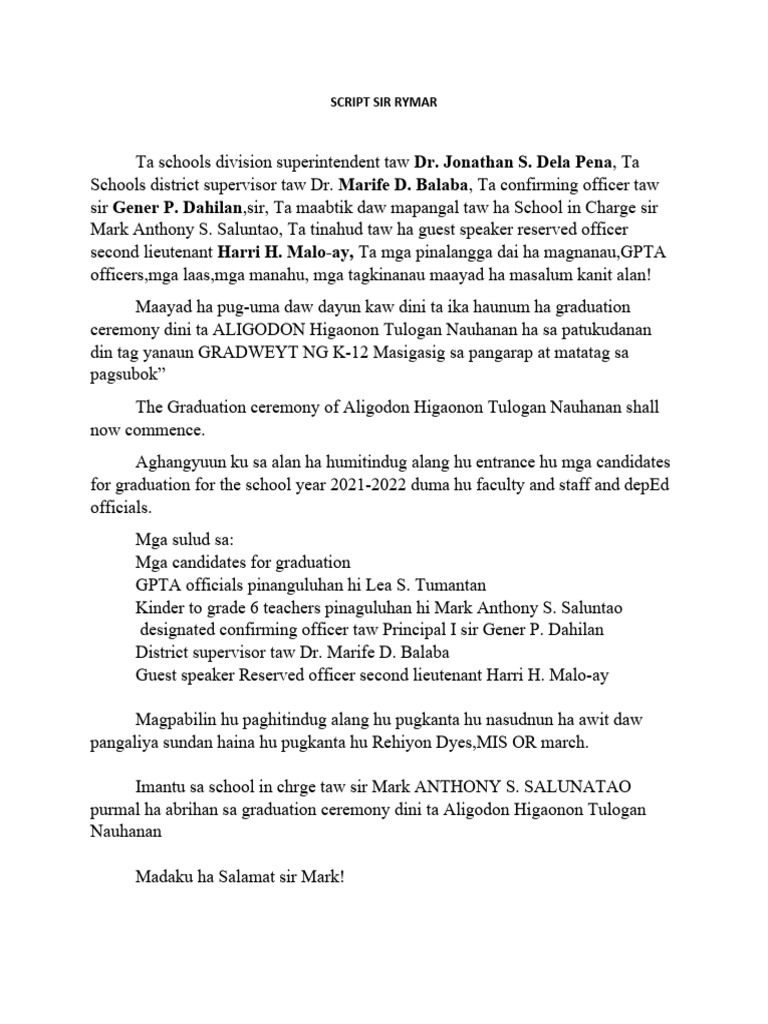 Script Mc Pdf
