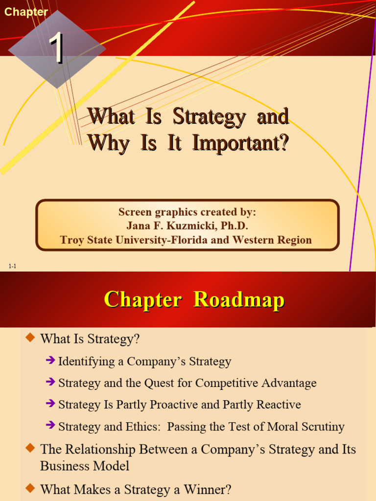 Understanding Business Strategy Essentials | PDF | Competitive ...