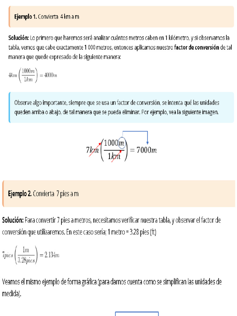 Presentación Ejercicios de Conversiones | PDF