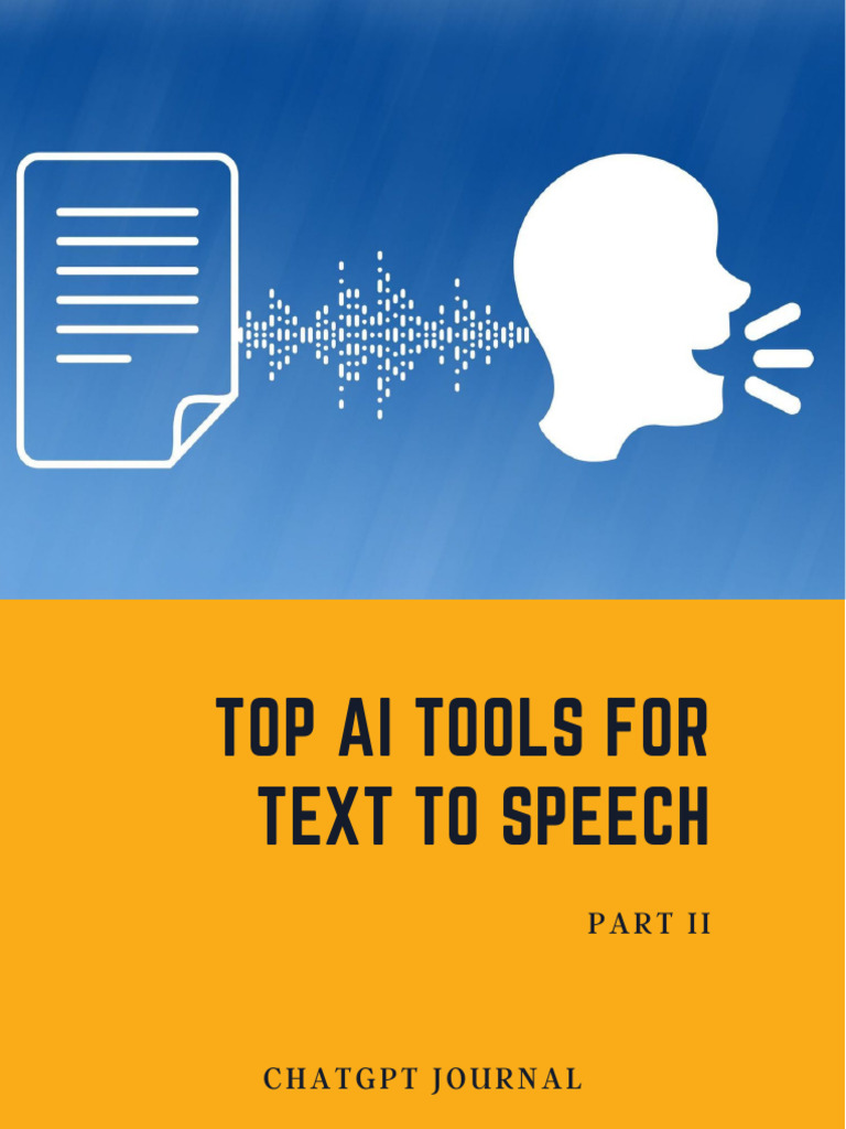 Top AI Tools For Text To Speech Part 2 | PDF | Speech Synthesis | Computing