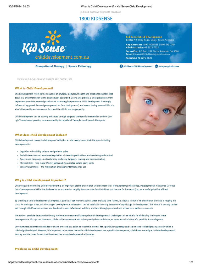 Concept of Child Development | PDF
