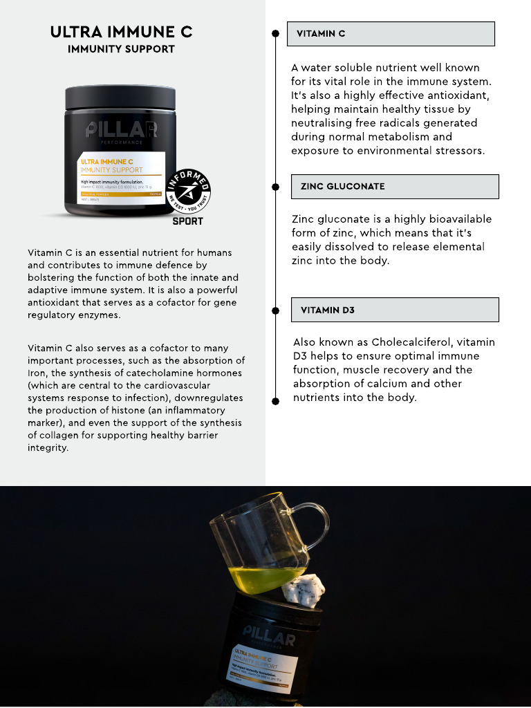 0 - Ficha Ultra Immune C | PDF | Immune System | Vitamin C