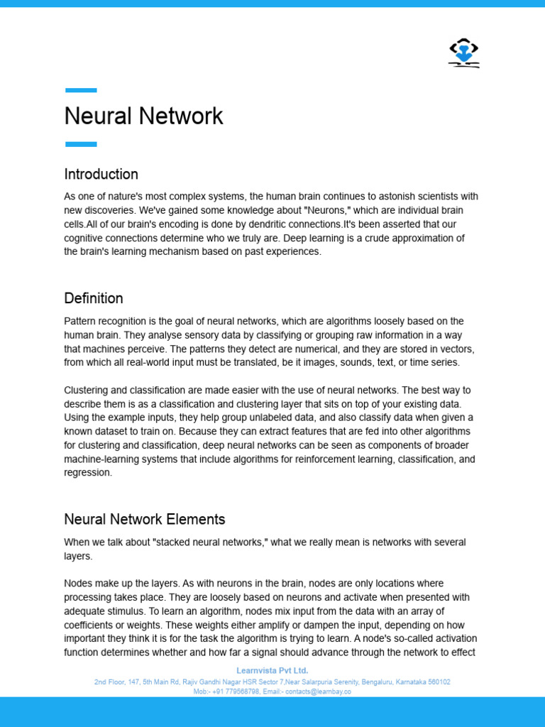 Neural Network | PDF | Artificial Neural Network | Brain