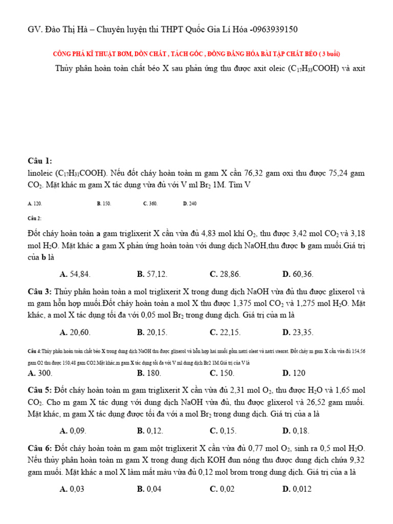 CÔNG PHÁ CHẤT BÉO | PDF