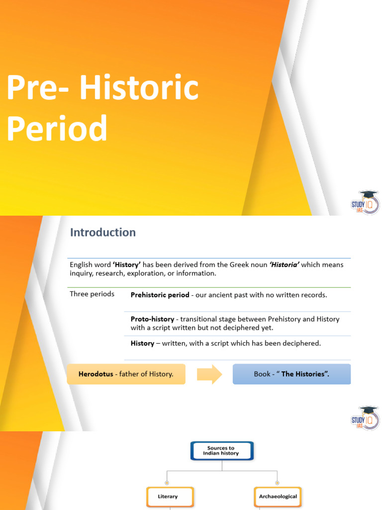 PPTL1 Pre Historic Period 1678737949 | PDF | Paleolithic | Stone Age