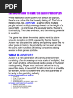 Aviator Strategy and Tips UPDATED | PDF | Gaming | Gambling