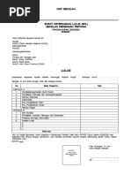 Contoh Transkrip Nilai 2025 | PDF