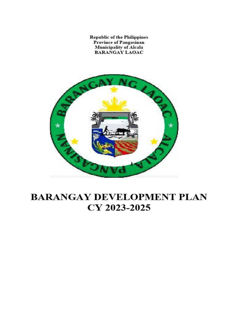 BDP Plan 2023 2025 | Download Free PDF | Governance | Environmental ...
