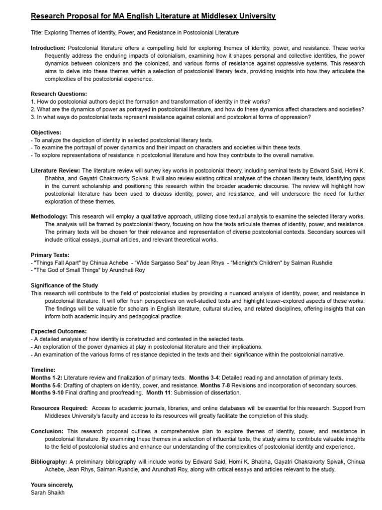 Postcolonial Identity and Power Analysis | PDF | Postcolonialism | Science