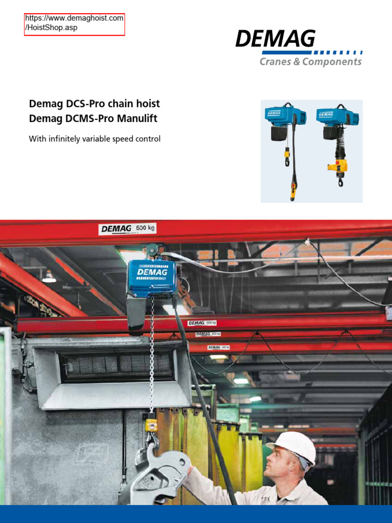 Hoi Demag | PDF | Electrical Connector | Acceleration