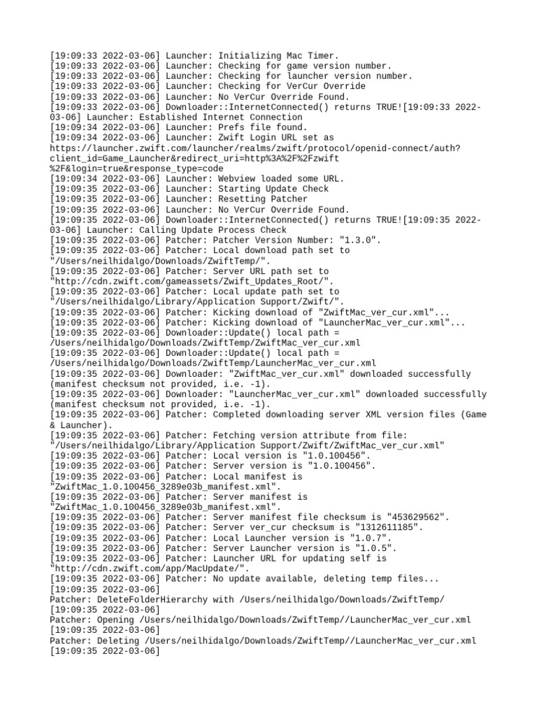 Launcher - Log (Old 4) | PDF | Download | Information Technology Management