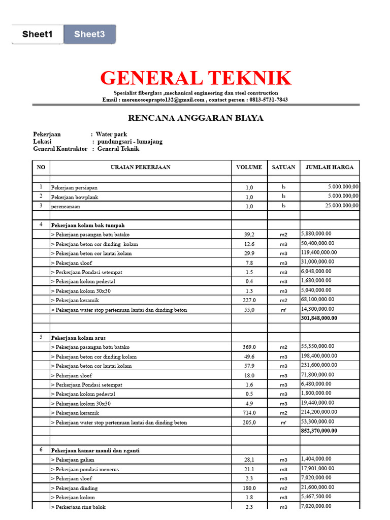 Rumus Waterpas | PDF