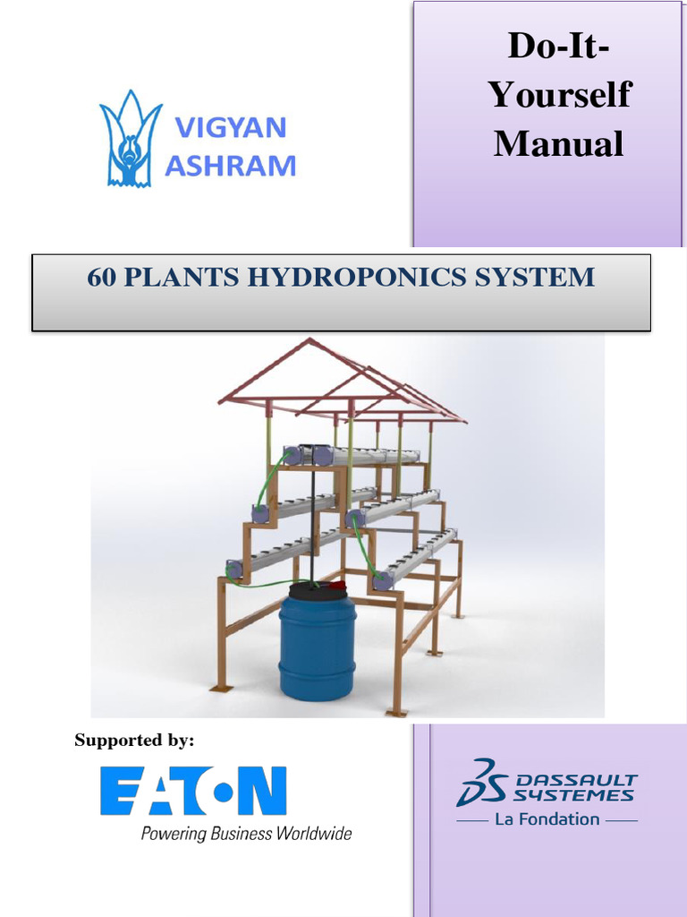 DIY Hydroponics System for 60 Plants | PDF | Soil | Crop Rotation